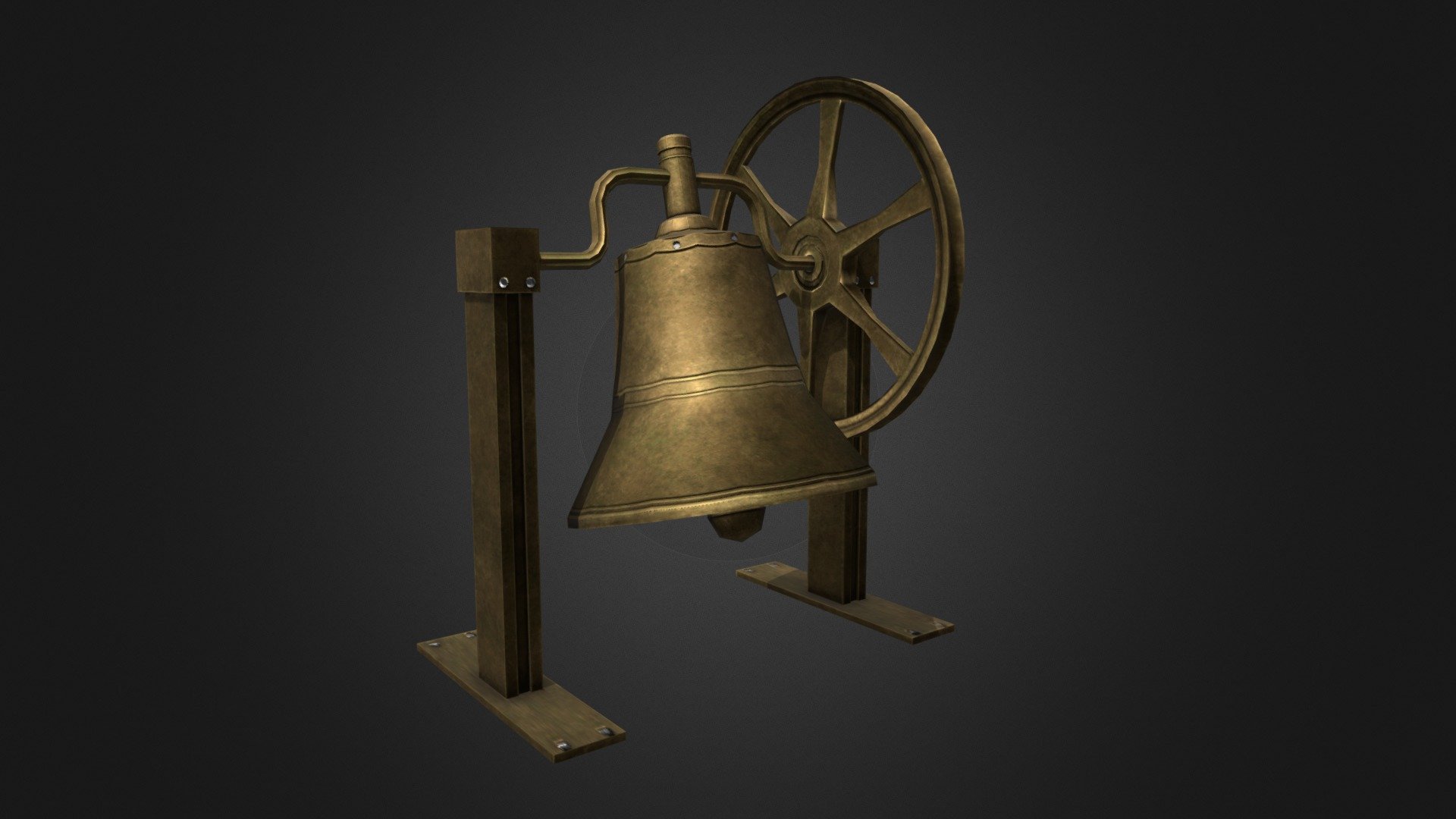 Big Bell Ani - 3D model by cactusflower [85e0840] - Sketchfab