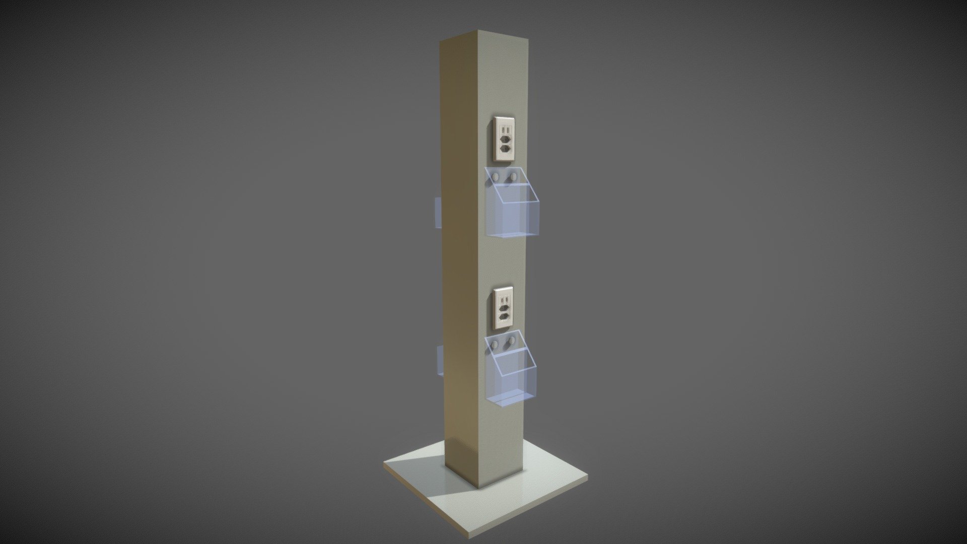 cell tower - Download Free 3D model by L.Oc 3d Printing (@arqlpires) [85e13fa] - Sketchfab