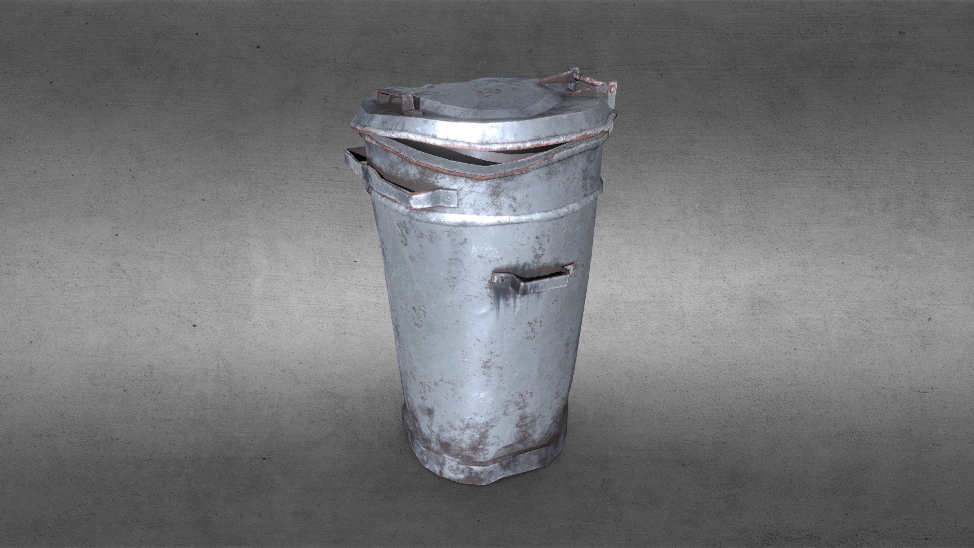 Eastern European Old Trash Bin - Buy Royalty Free 3D model by Sunbox ...