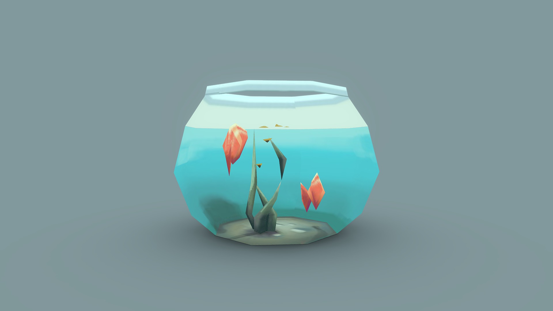 Fishbowl - Household Props # 1 - 3D model by plasmaernst [85e3d8c ...