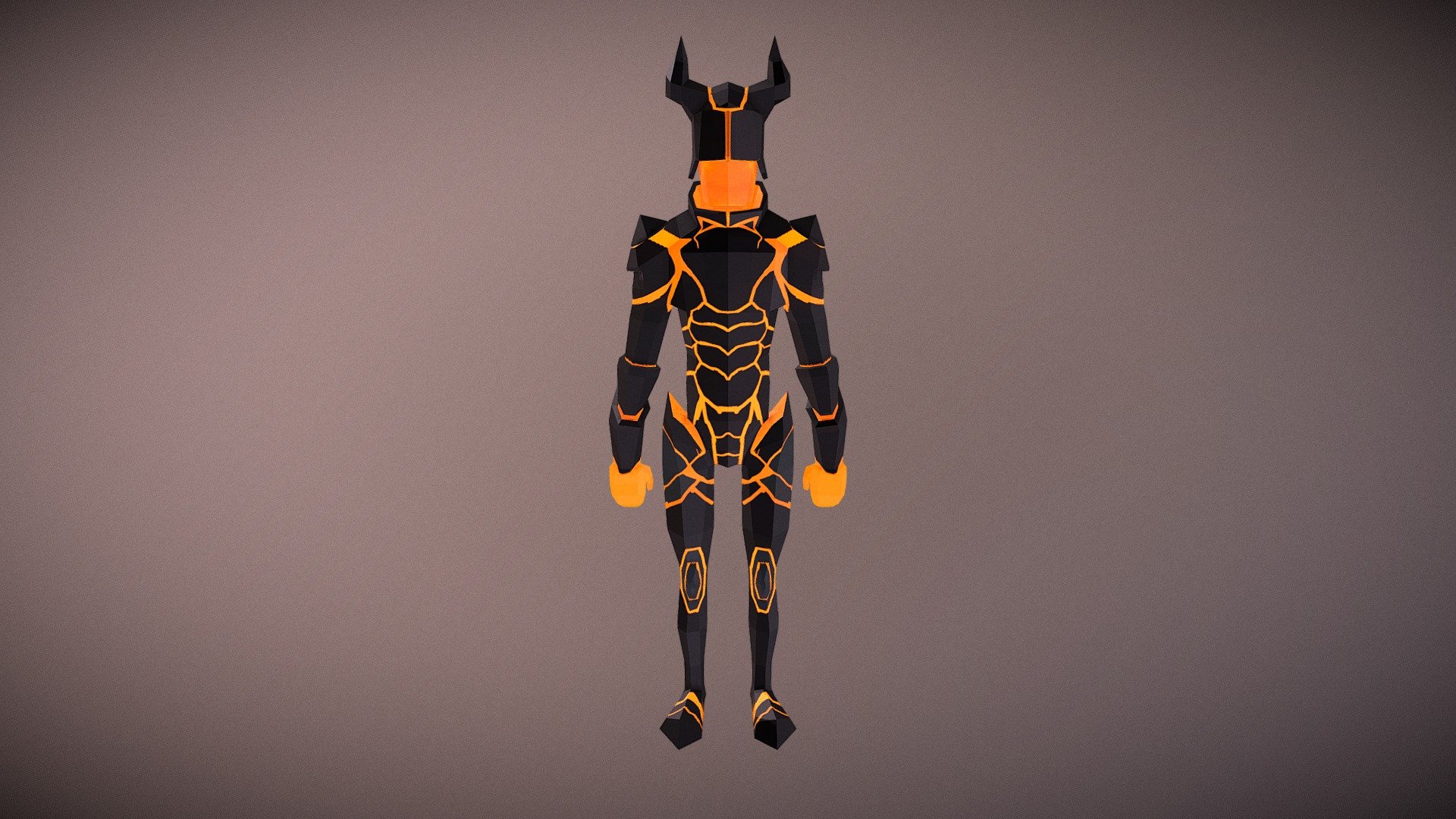 Fire warrior - 3D model by skarus210 [85e5a1b] - Sketchfab