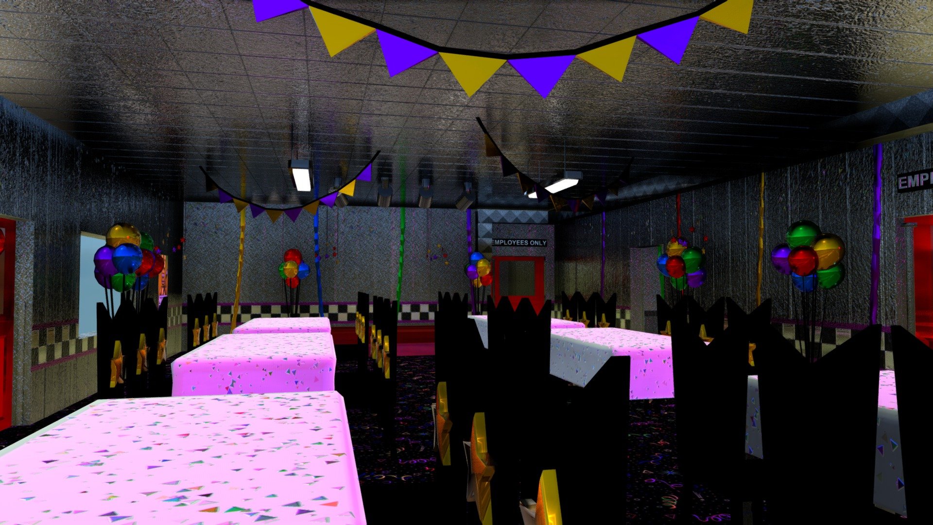 Fredbear's Family Dinner - Download Free 3D model by skylajade69 ...