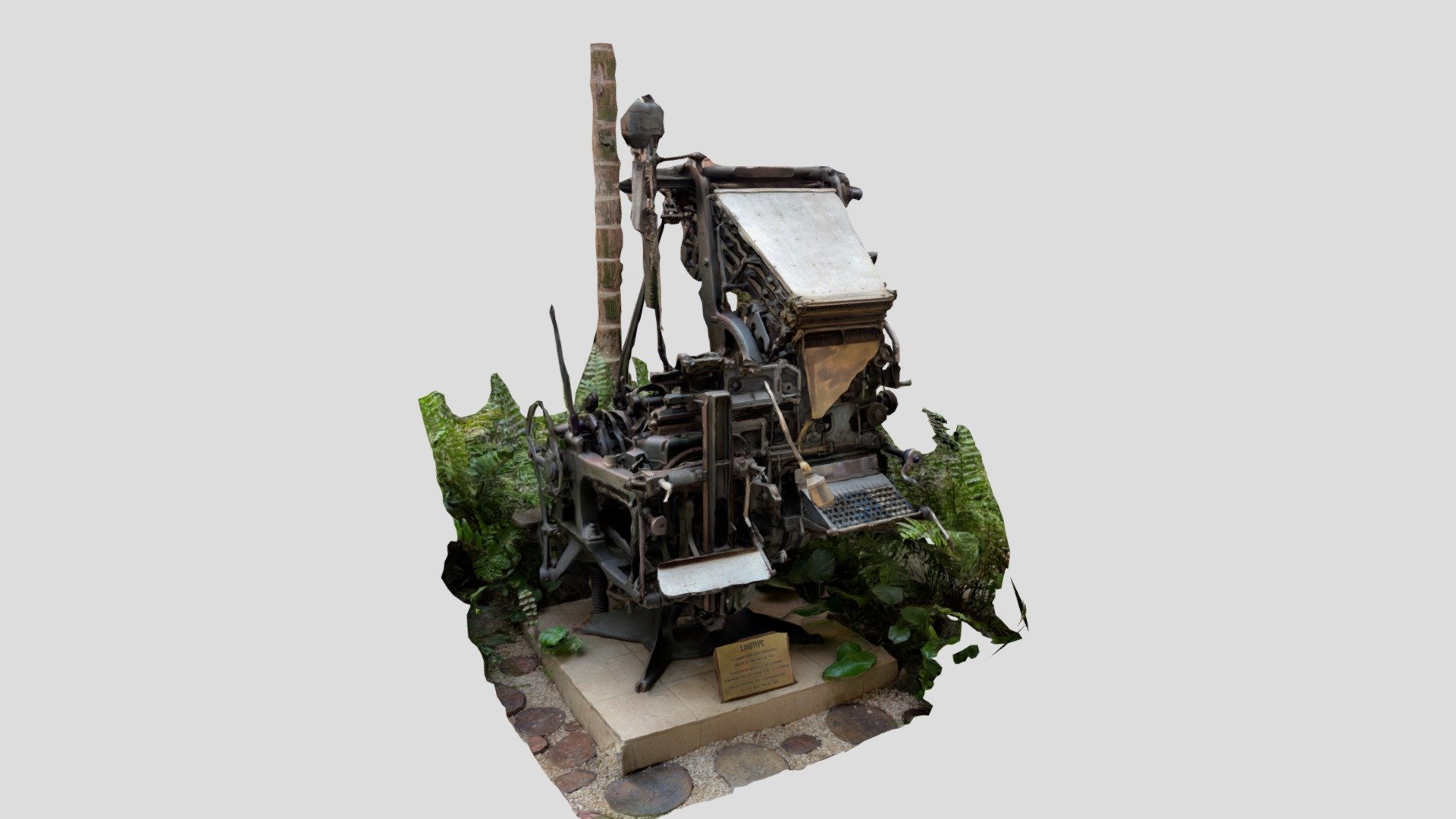 Linotype - Download Free 3D model by jovrnalism [85e7572] - Sketchfab