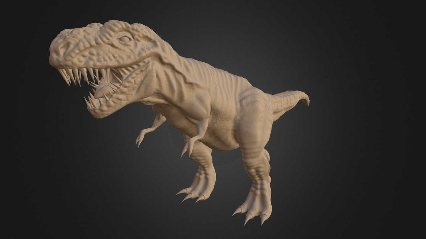 Dinosaur - 3D model by KittyNoAim [85e7ecb] - Sketchfab