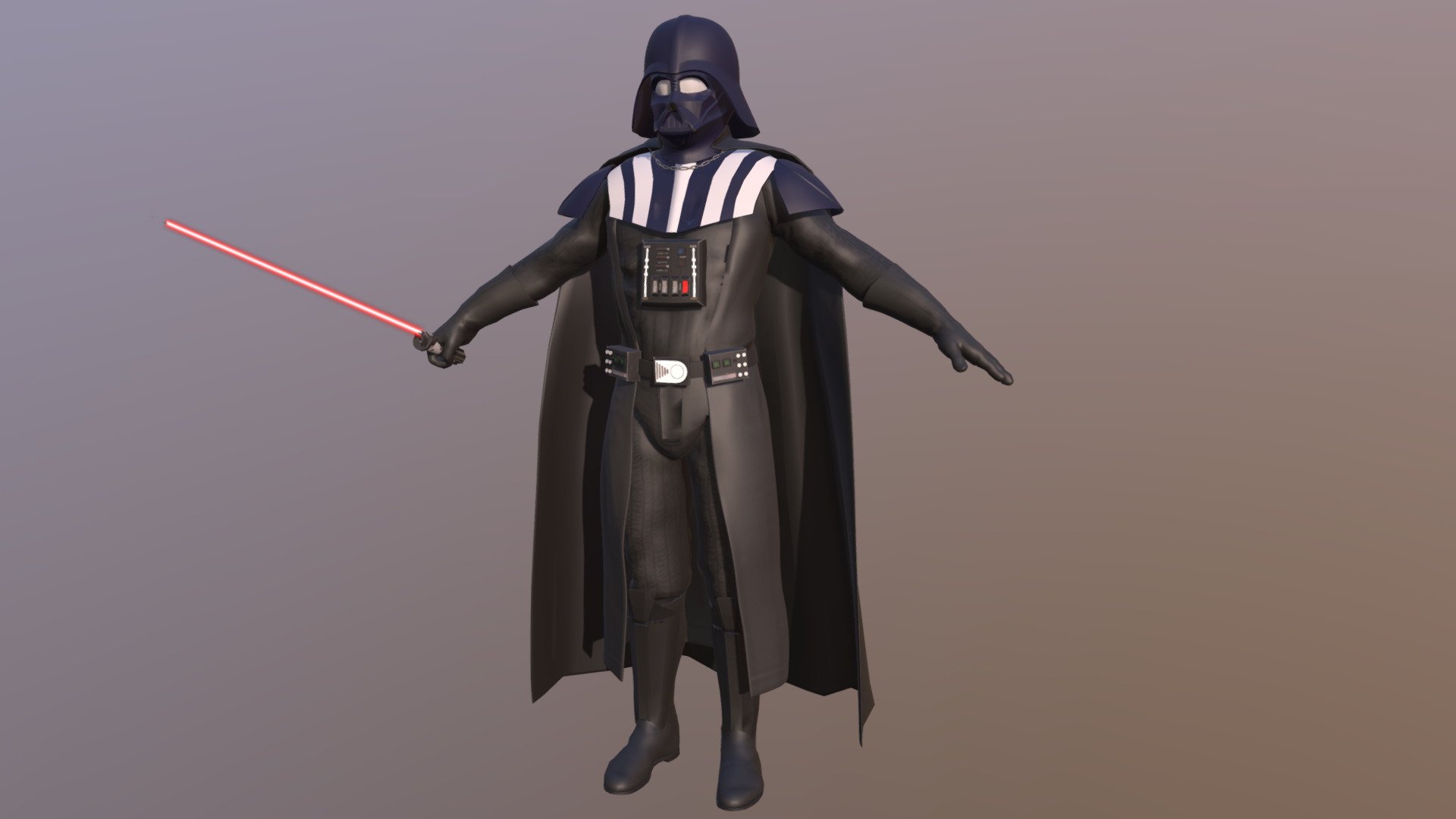 TEST Darth Vader 001 - 3D model by Muenzhai [85ea7de] - Sketchfab
