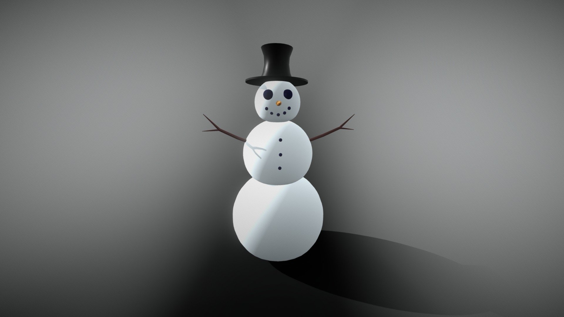 Snowman - Download Free 3D model by ErichSchmidt [85ed070] - Sketchfab