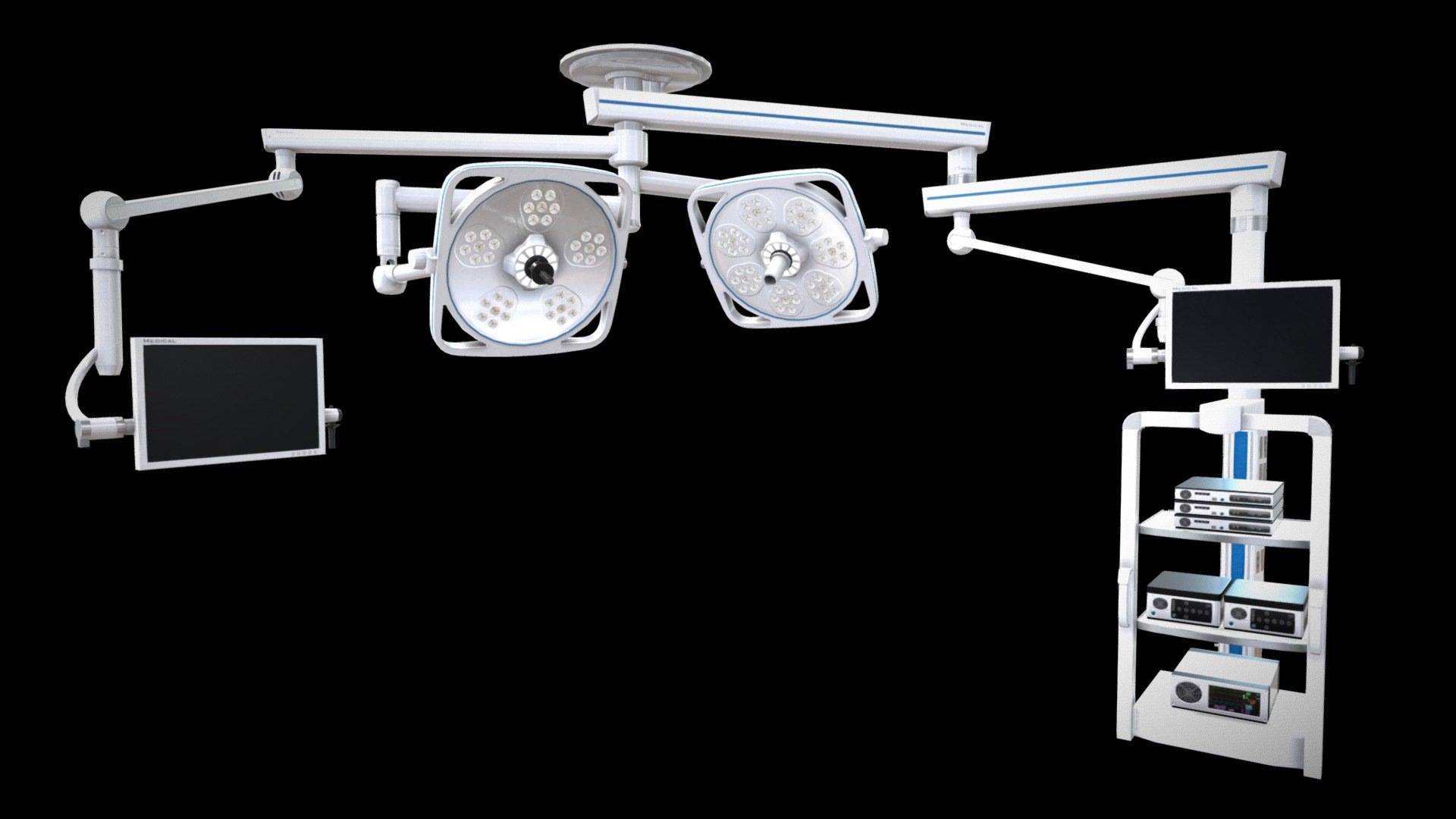 Surgical Light - Buy Royalty Free 3D model by DanmeKR (@Danme135 ...