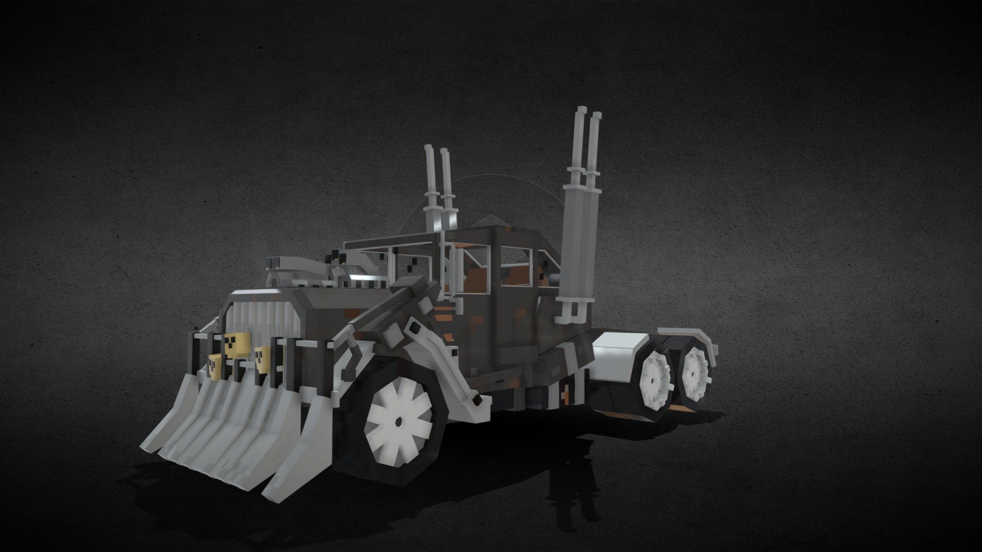 Mad Max War Rig - Download Free 3D model by Hyperest Studios | ファイ ...