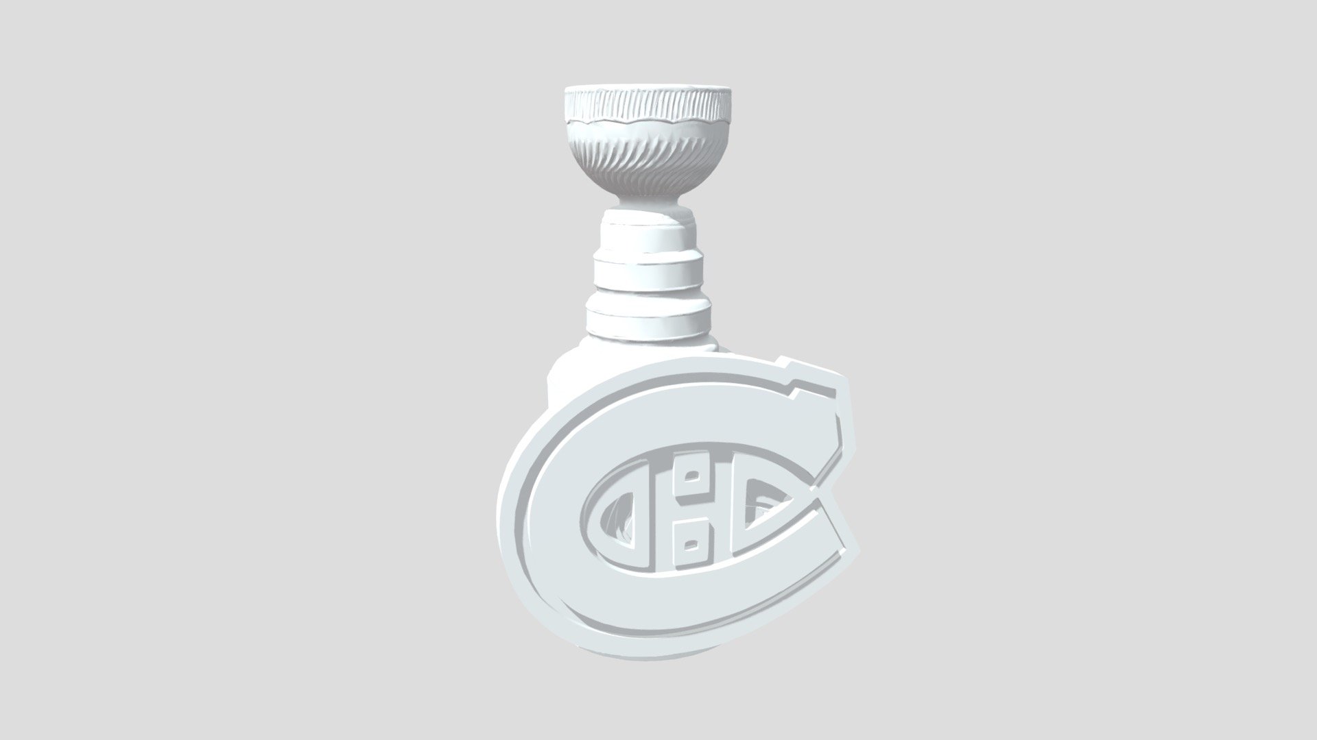 Stanley Cup Habs - Download Free 3D model by Georges HABS22 ...