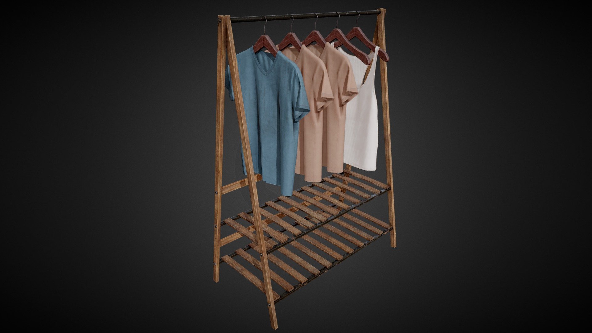 Cloth Rack - Buy Royalty Free 3D model by Tim H. (@eueruntergang ...