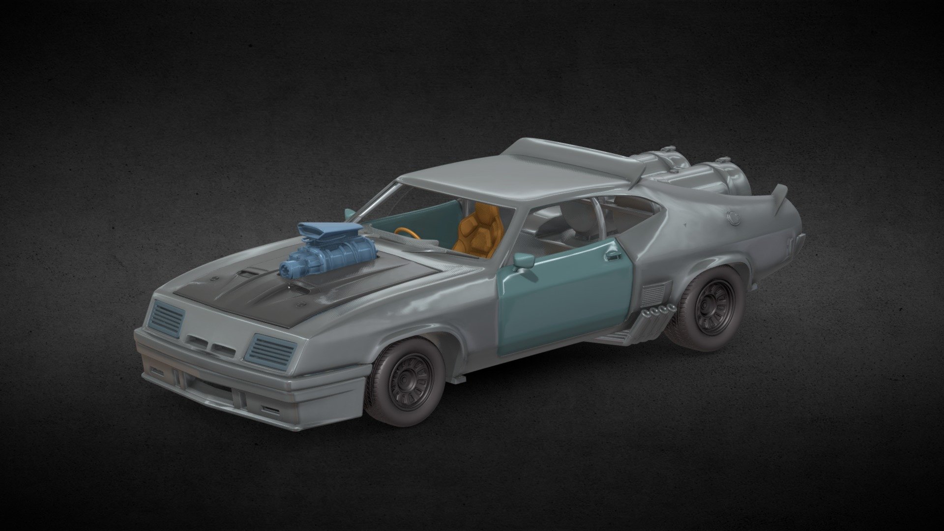 V8 Interceptor - Buy Royalty Free 3D model by DroneB [85efc8b ...