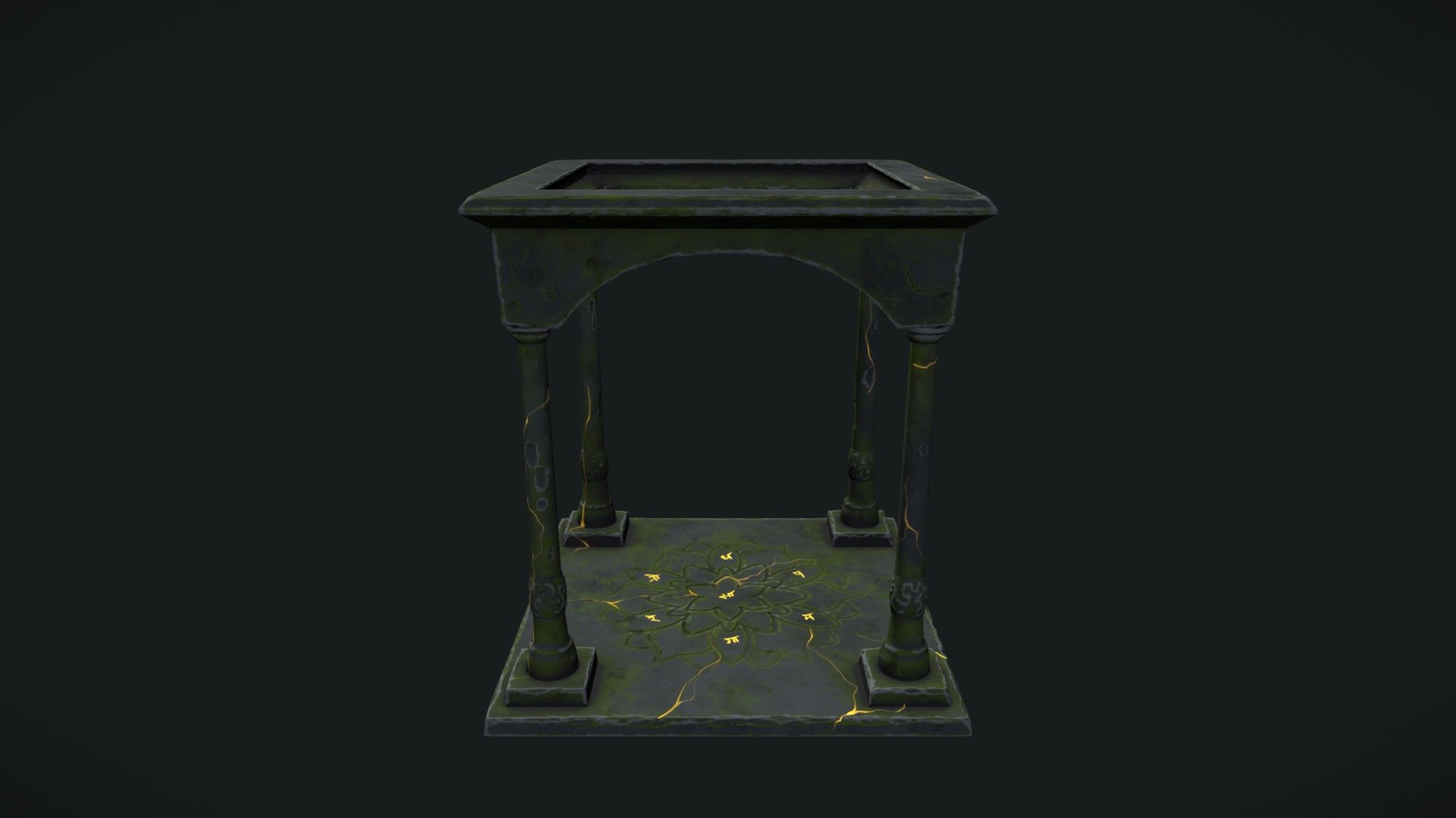 Temple - 3D model by Gautam Bodas (@gautambodas) [85efe57] - Sketchfab