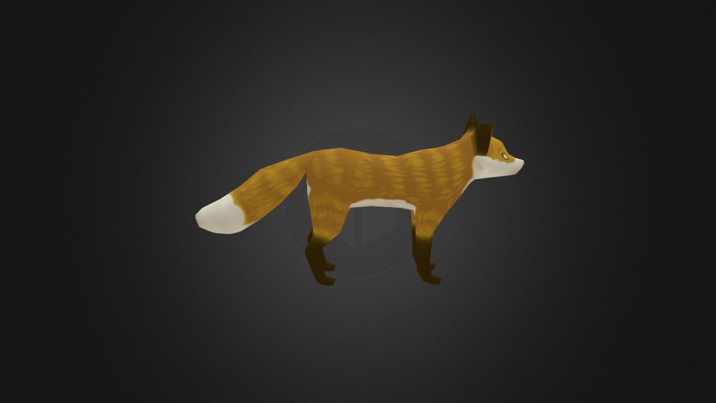 Fox Model - 3D model by rhiannart [85f0815] - Sketchfab