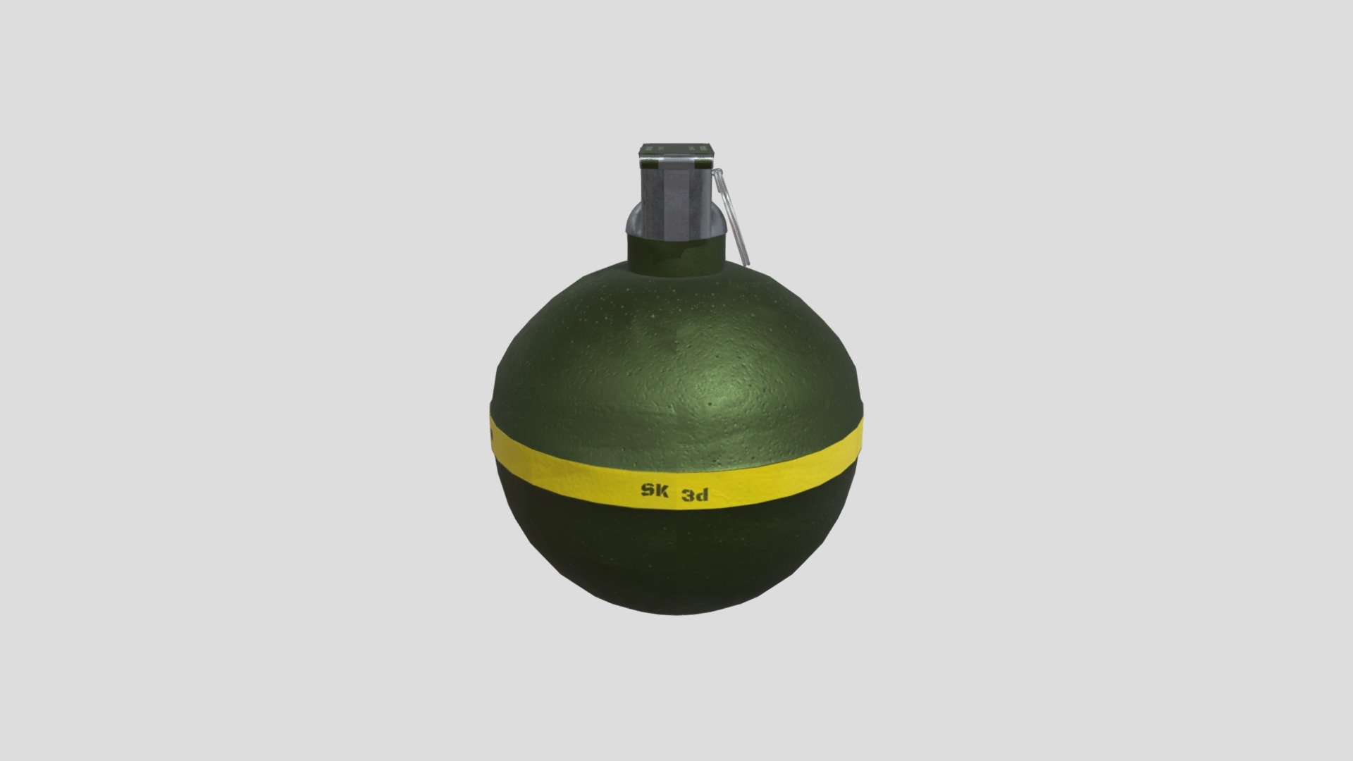 Hand Grenade - Download Free 3D model by savankavathiya [85f115d ...