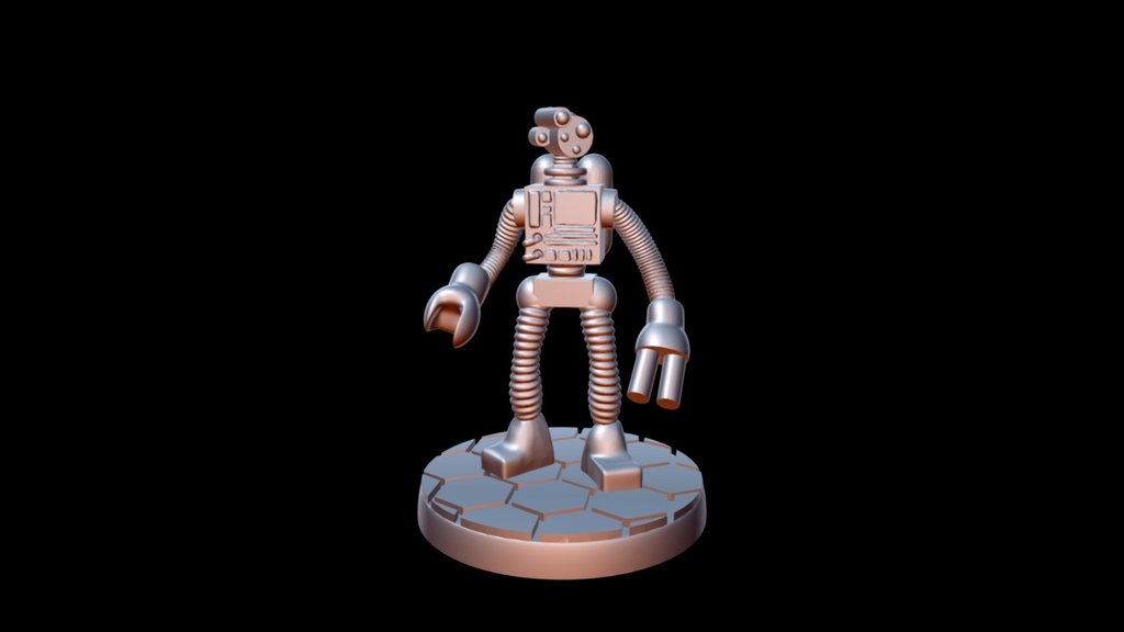 Retrobot - 3D model by dutchmogul [85f1701] - Sketchfab