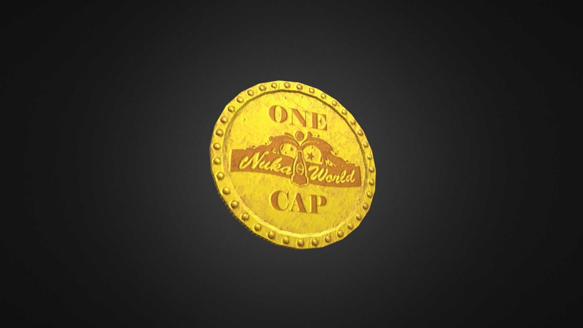 Nuka Coins - Fallout Mod - 3D model by Clo7er [85f2104] - Sketchfab