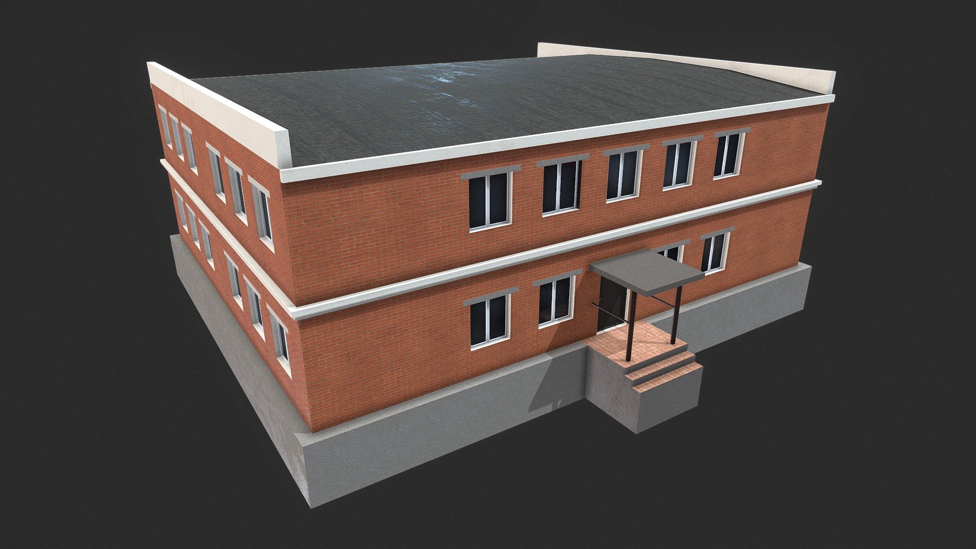 City Building - 3D model by Dennis (@mdk2040) [85f33fa] - Sketchfab