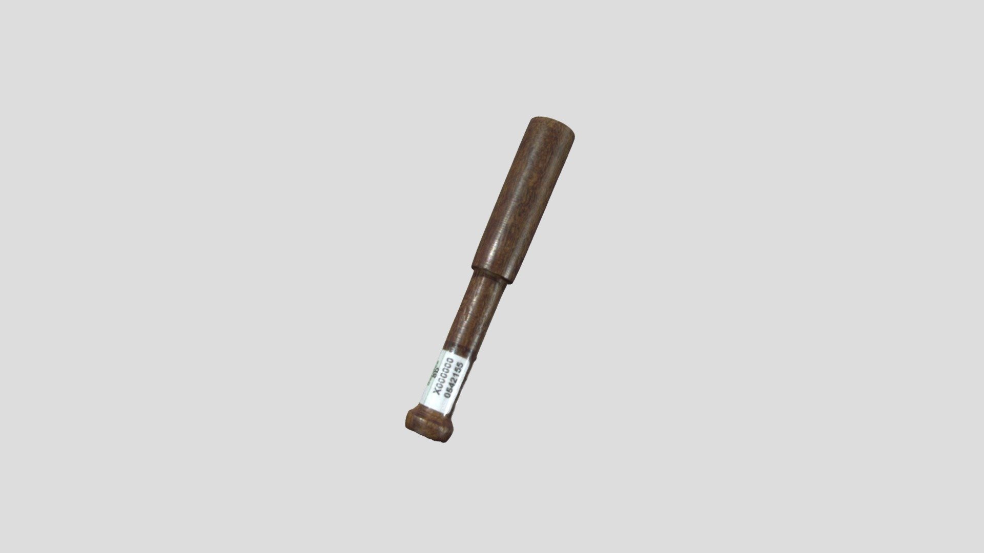 Singing bowl striker - 3D model by Aberdeen City Libraries ...