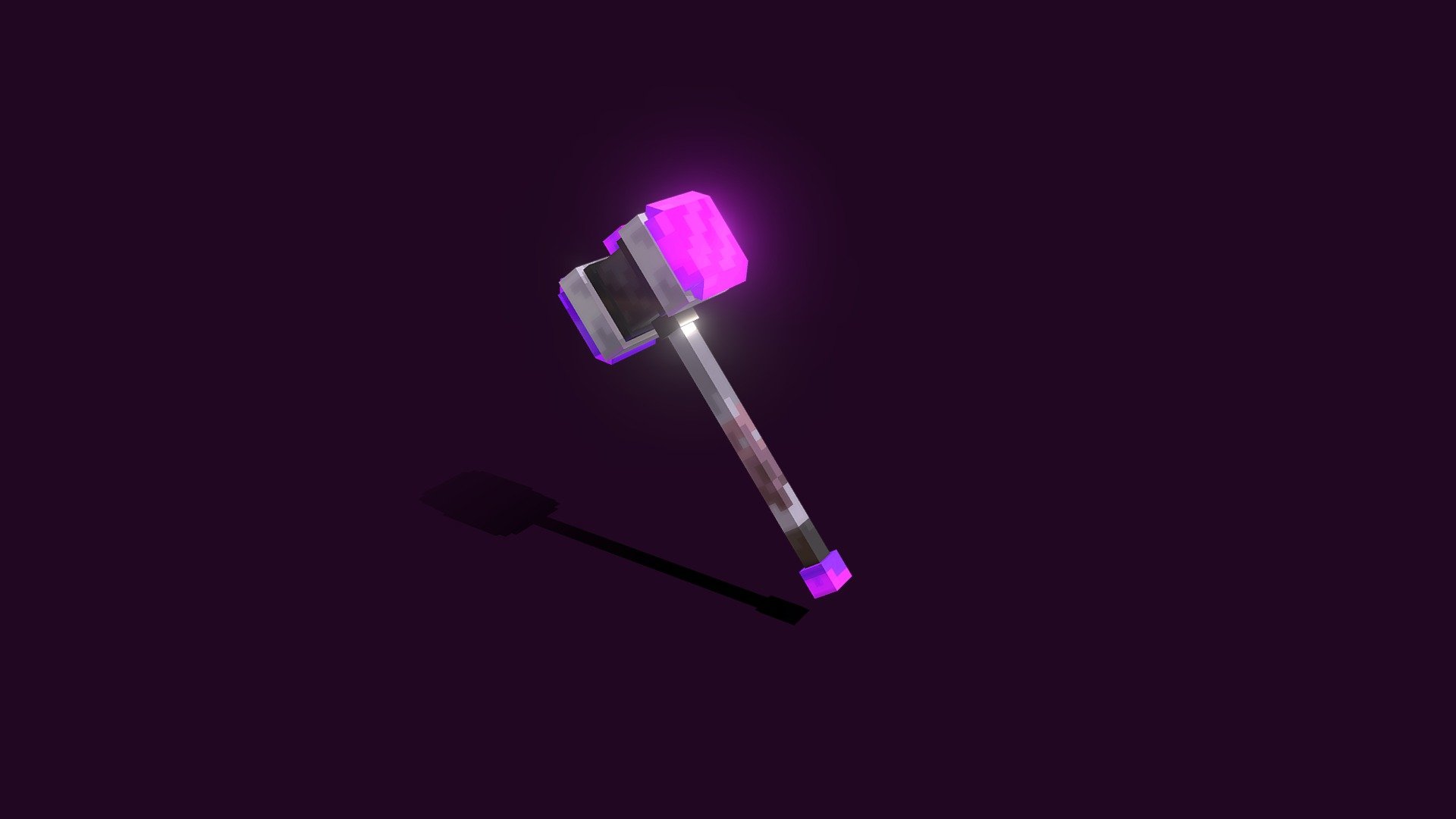 Crystal Hammer - 3D model by TBPS-mc [85f4cfa] - Sketchfab