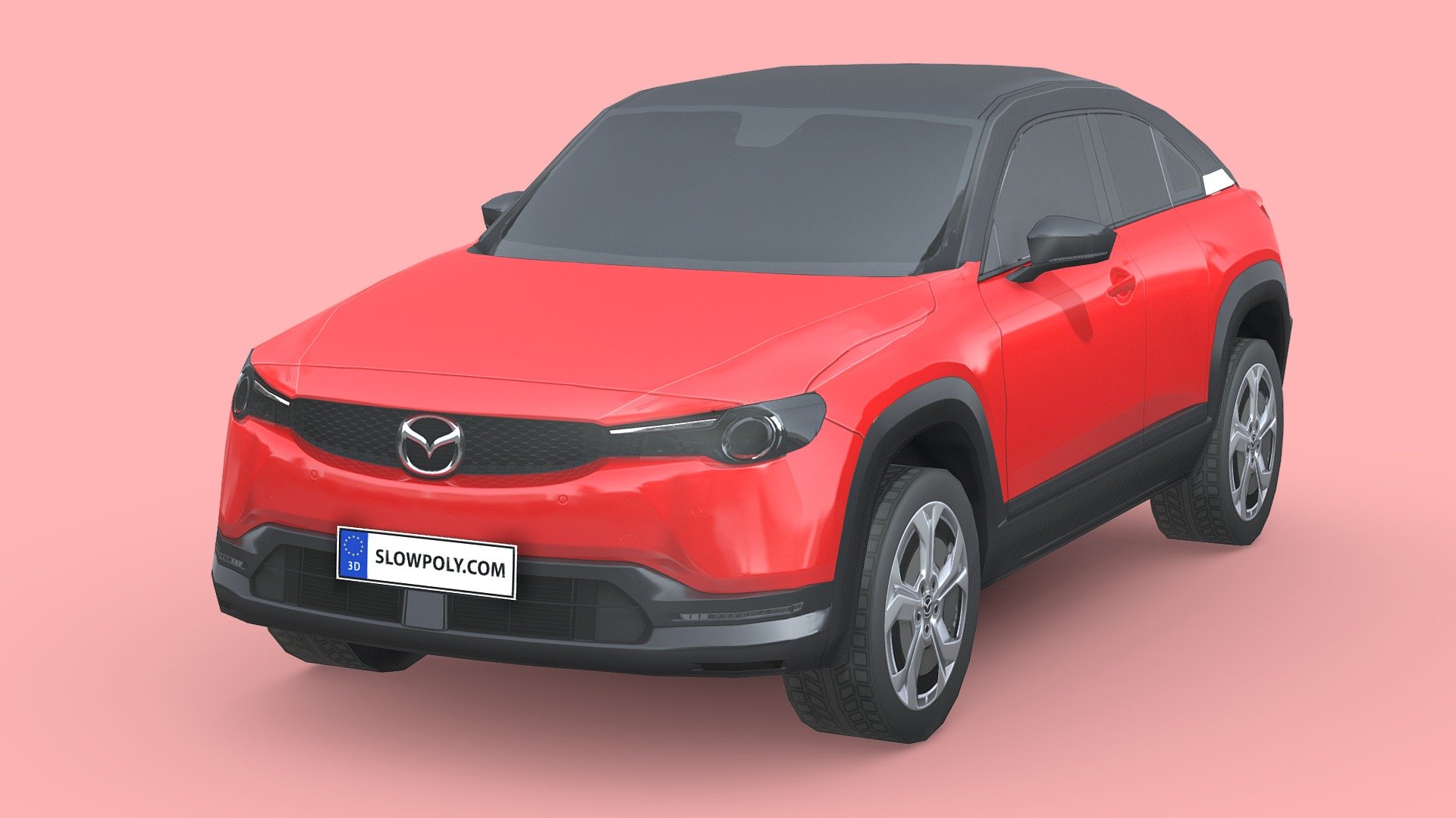 Mazda MX-30 2021 - Buy Royalty Free 3D model by slowpoly [85f5e4b ...