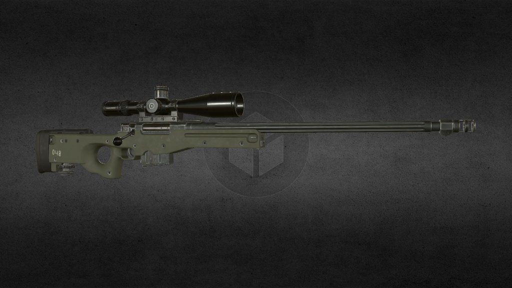 L96A1 - 3D model by Ulfen [85f5ebd] - Sketchfab