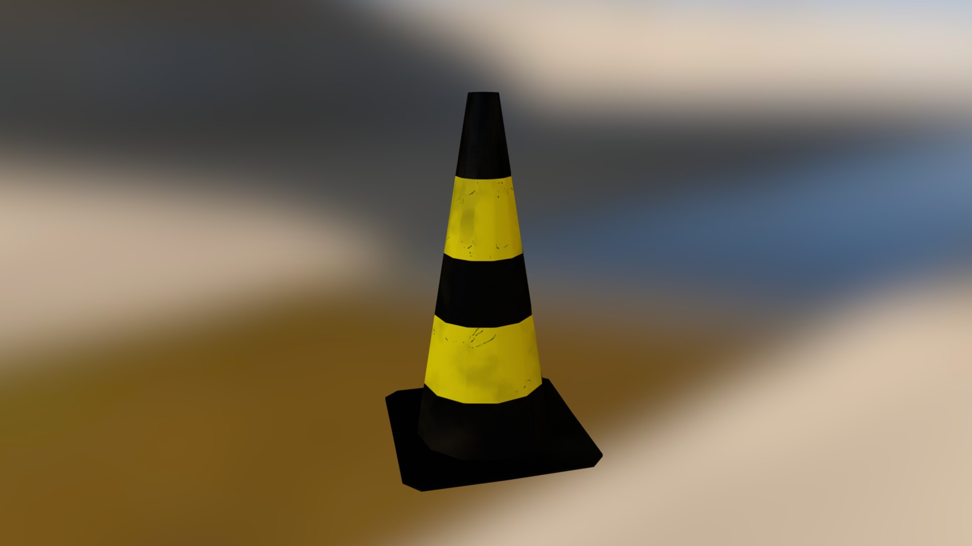 Black Cone - 3D model by andrewmautone [85f6f83] - Sketchfab
