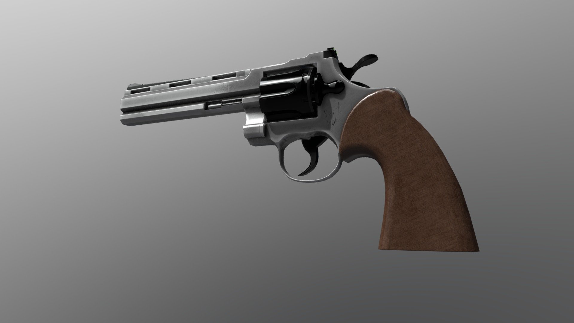 Revolver [Gameready] - Download Free 3D model by arthyedits [85f7045 ...