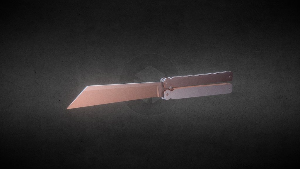 Balisong - Download Free 3D model by DUCK_ (@DUCK_THE_KILLER) [85f7e55 ...