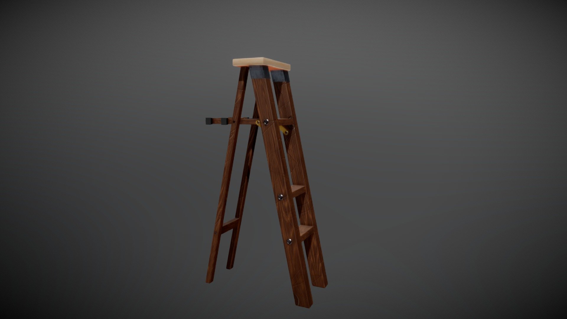 Step Ladder - 3D model by amolnk [85f88dd] - Sketchfab