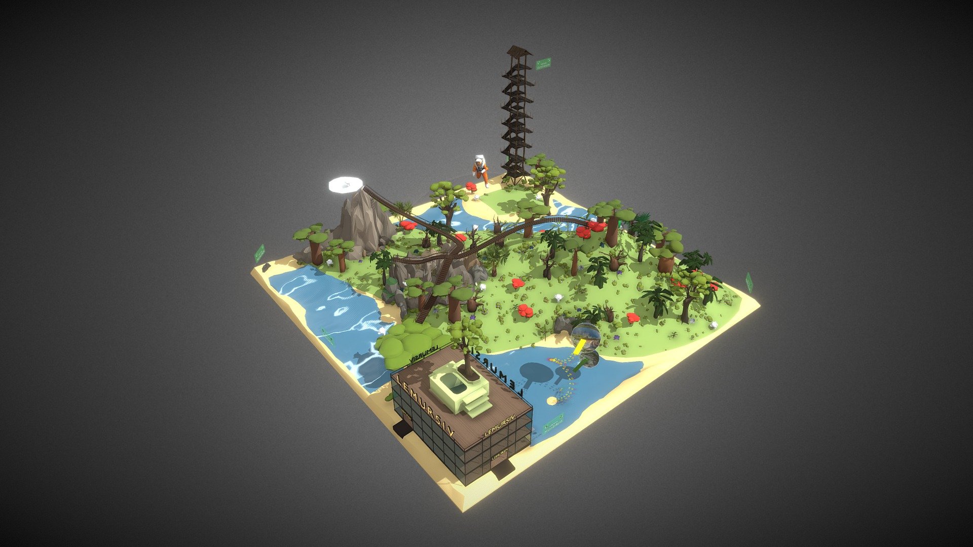 Madagascar | Eden Reforestation Projects - 3D model by Low Poly Models (@LowPolyModelsWorld ...