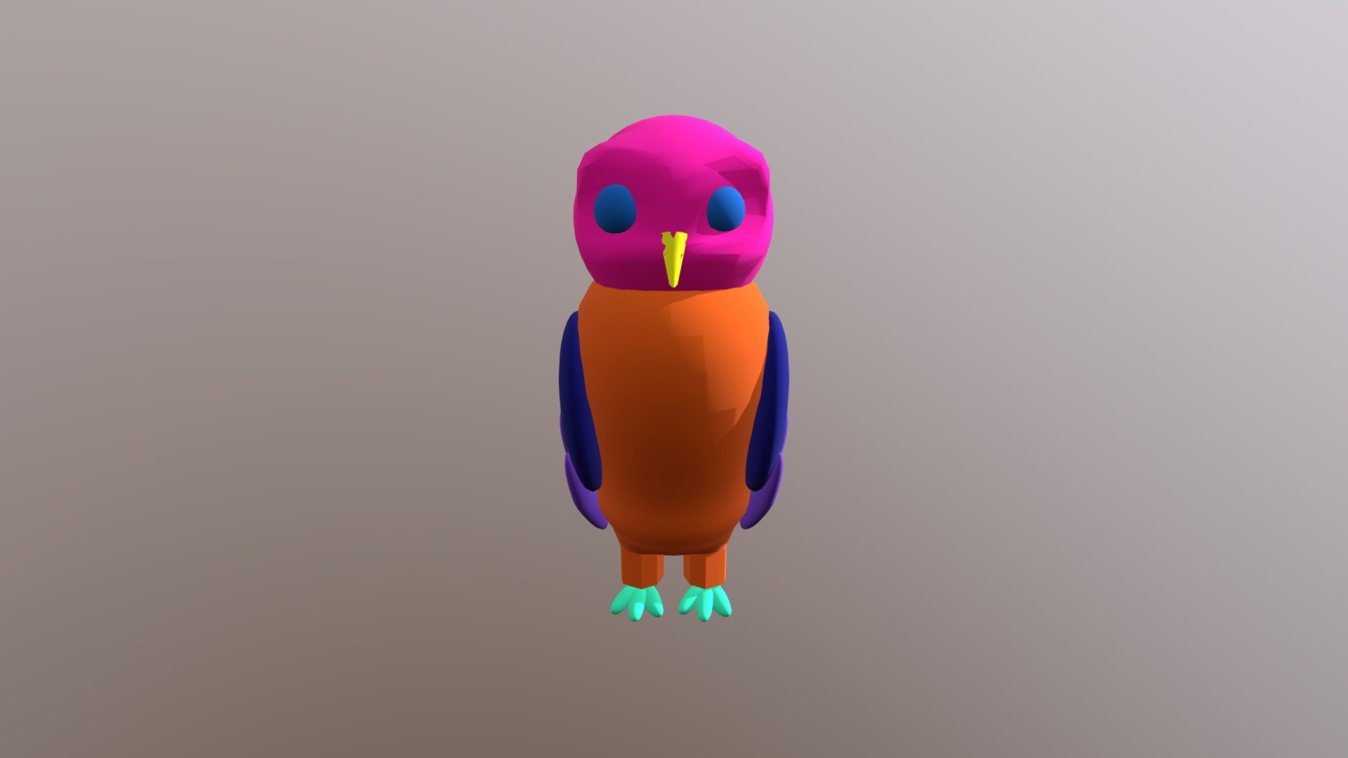 Owl - Block Out by Sebastián Ramírez Giraldo - 3D model by sebasragi ...