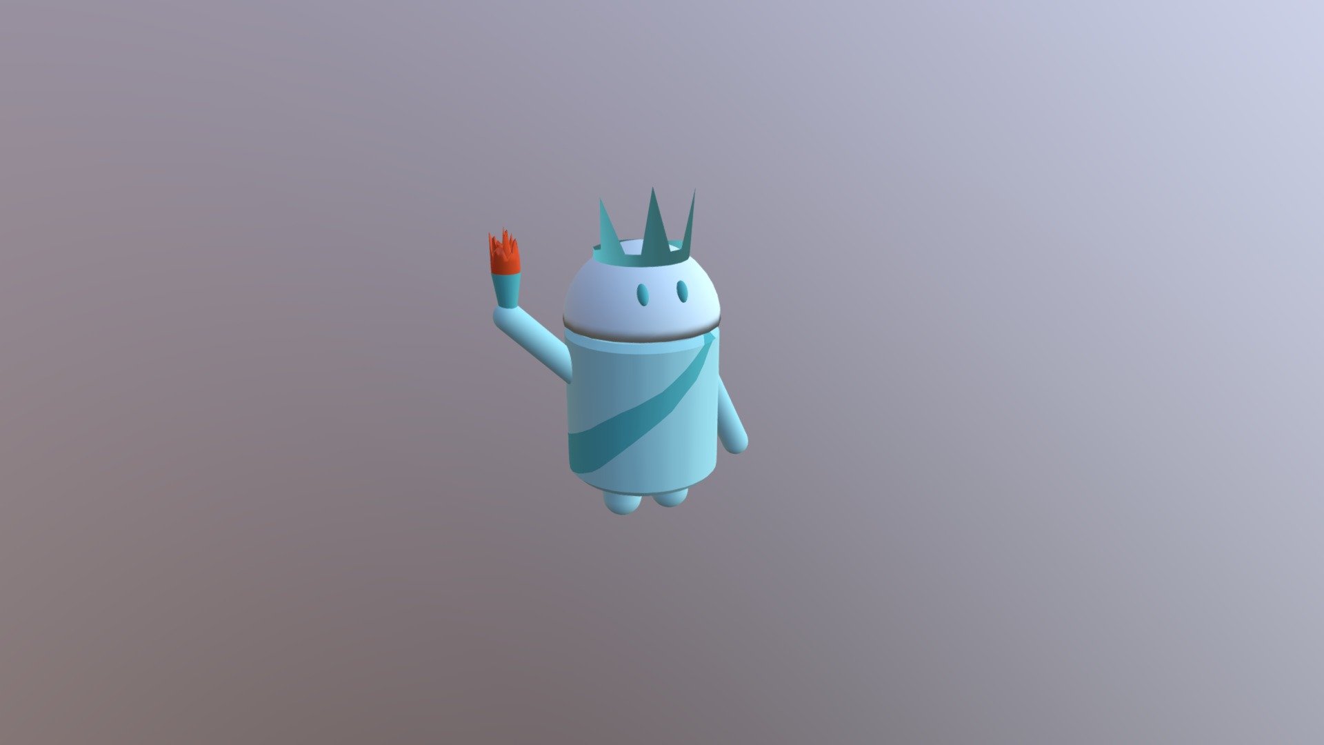 Android Icon - 3D model by AllenChen0124 [85fae5d] - Sketchfab