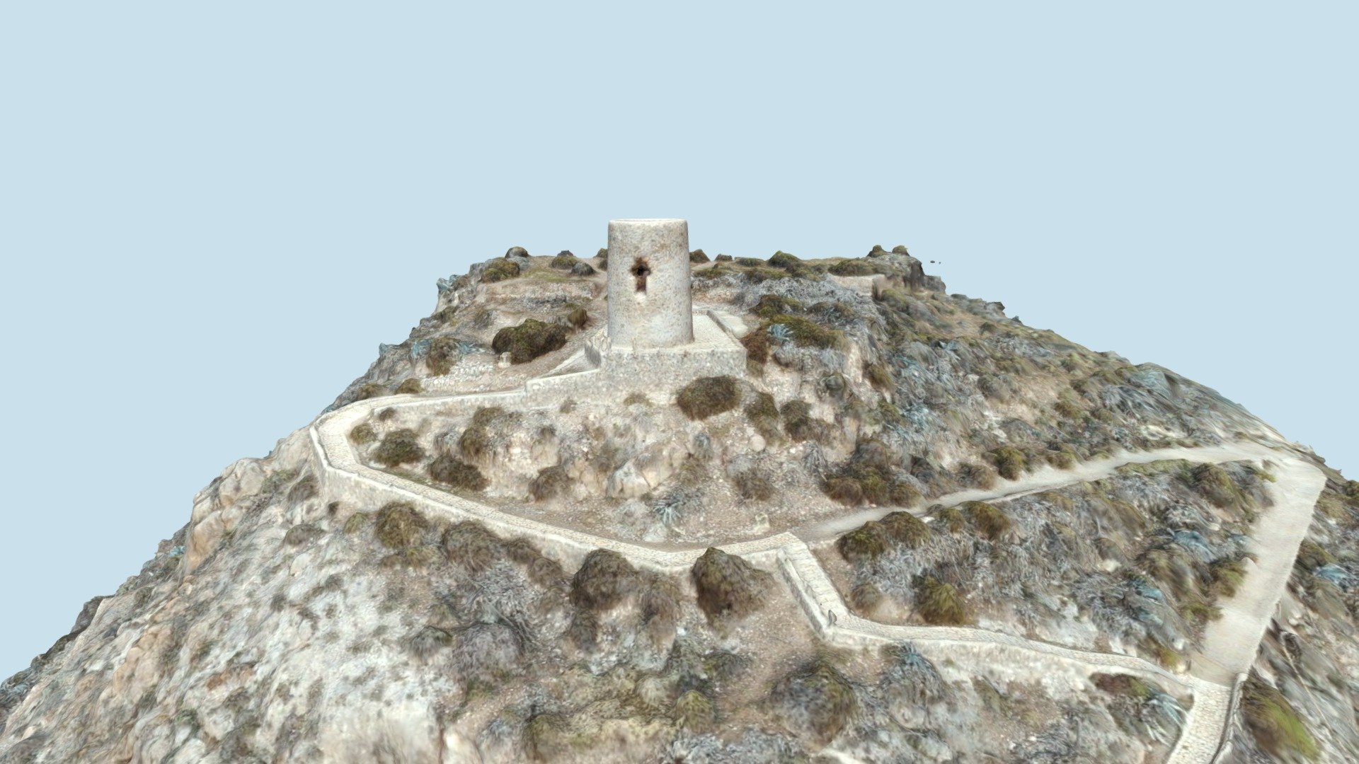 ATALAYA DE NIJAR - 3D model by AEROSCAN (@almarprojectmanager) [85fcb46 ...