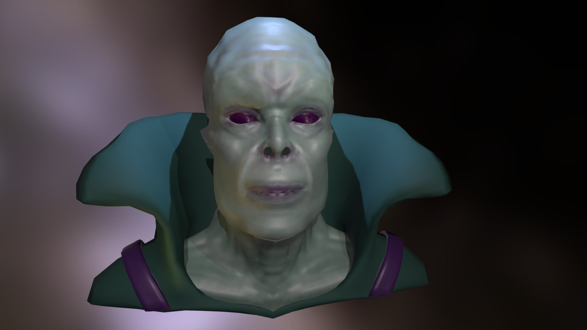Alien Hunter VR sculpt retopo - 3D model by Bob Duffy (@robert.p.duffy ...