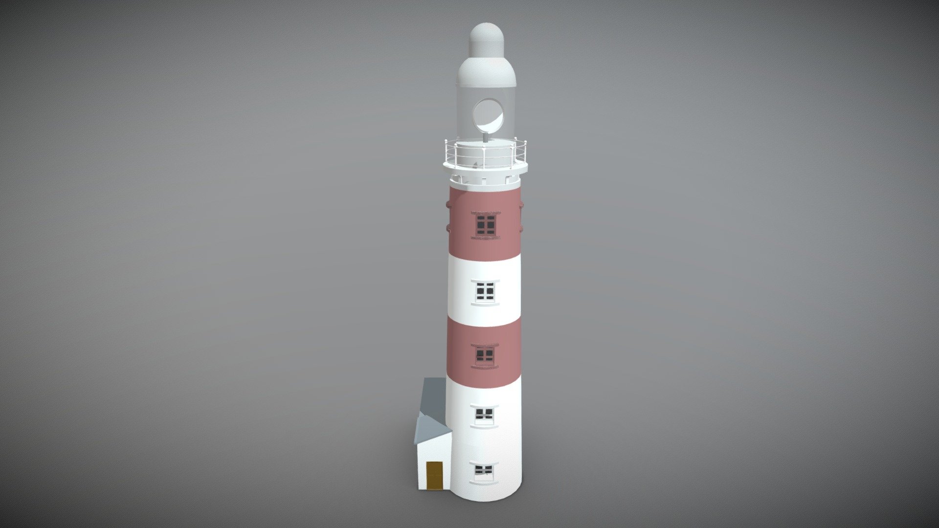 Albion Lighthouse - 3D model by Mithileshmuddoo (@muddoomithilesh ...