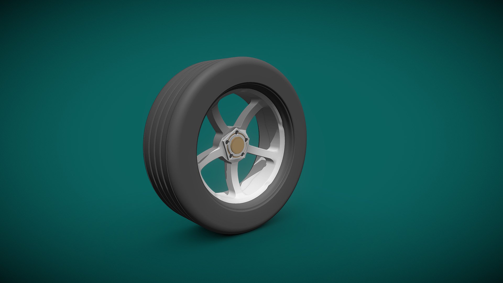 Car Wheel - 3D model by dirq3d (@dirq) [85fe61c] - Sketchfab