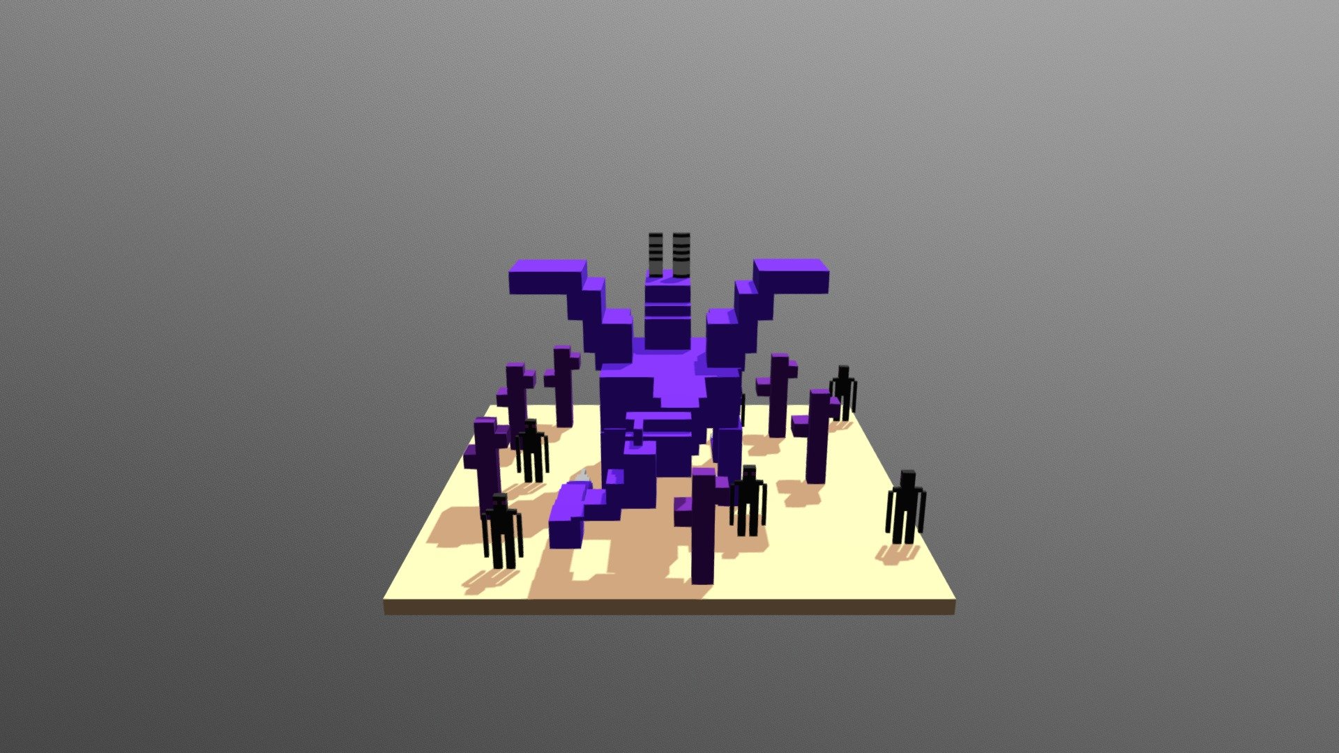 Minecraft Dragon World - 3D model by Kenta0429 [85fe6c1] - Sketchfab