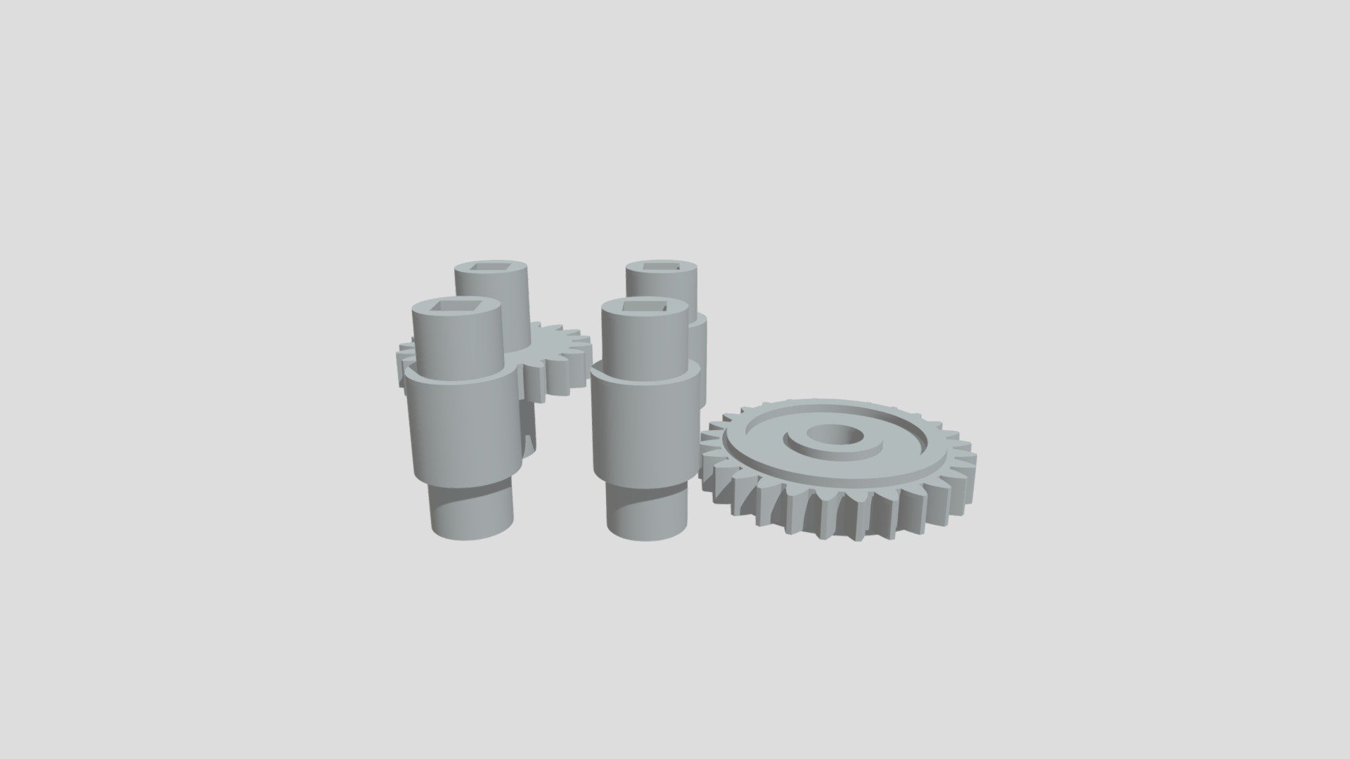 Bachmann axle replacements [HO/Niagara] - Download Free 3D model by ...