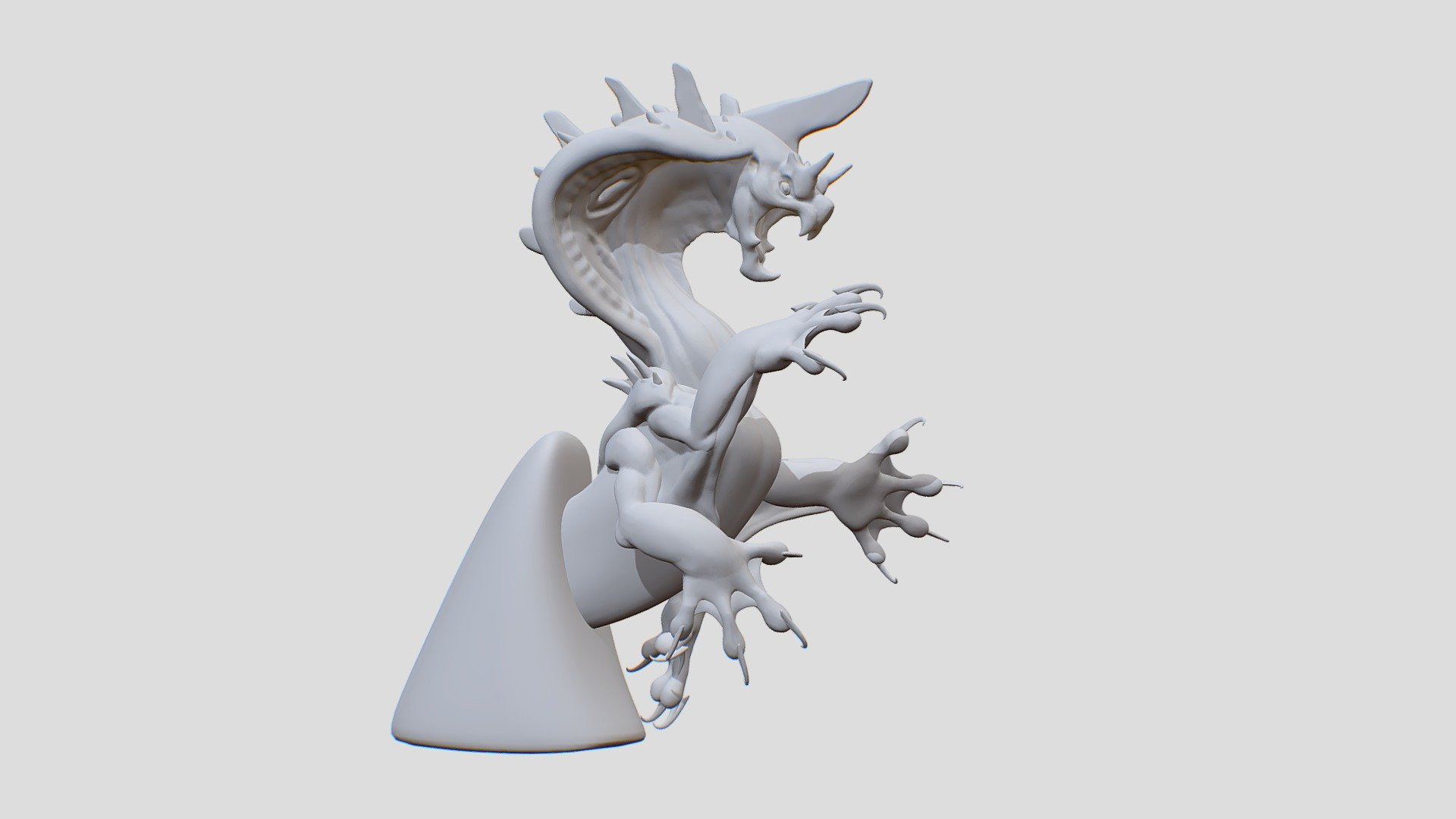Octopus Dragon Bust - 3D model by ToriChibi [86003c1] - Sketchfab
