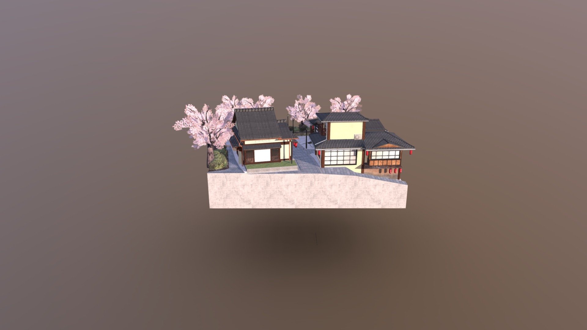 Kyoto City scene Joachim Deprest - 3D model by Joachim_Deprest [8601bff ...