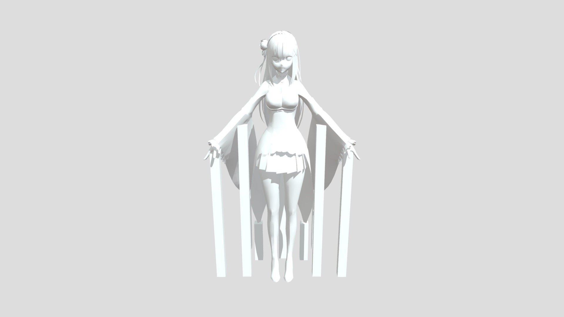 Re Zero - Download Free 3D model by avangastel [8603035] - Sketchfab