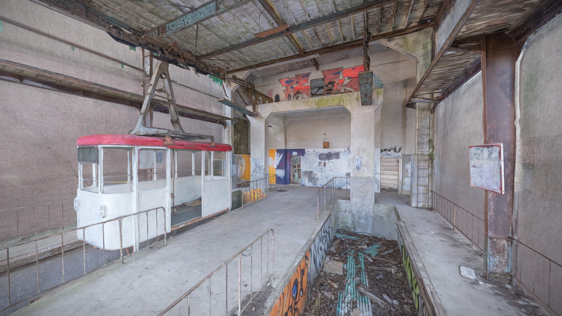 Abandoned Ropeway in Japan - 3D model by Tokoyoshi06 [8603658] - Sketchfab