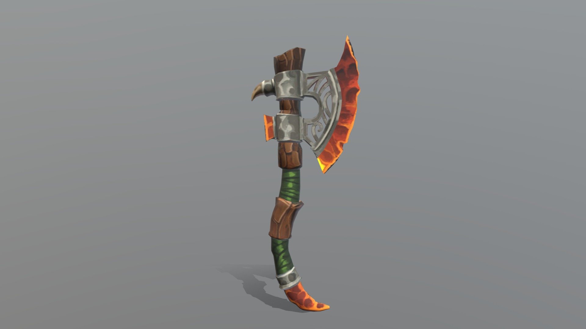 Stylized Low-Poly Axe - Download Free 3D model by RipeR [86039be] - Sketchfab