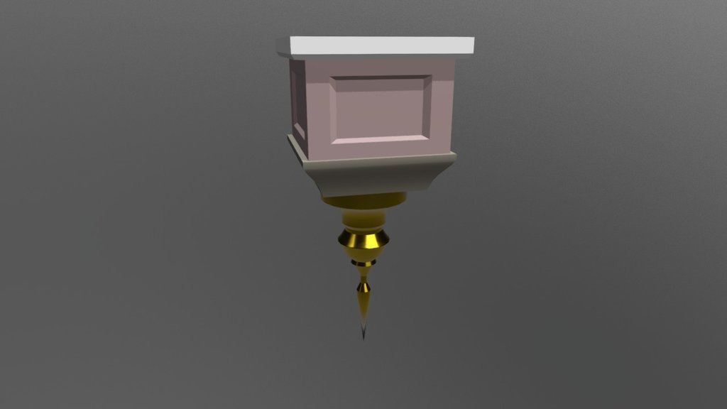 Mesh for placement below floating platforms - 3D model by tilian ...