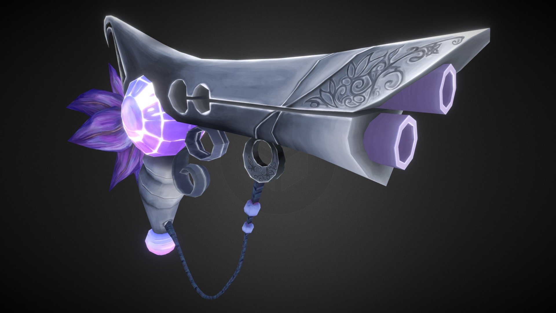 Stylized Elves gun - WoW inspired - 3D model by Lena Mariën ...