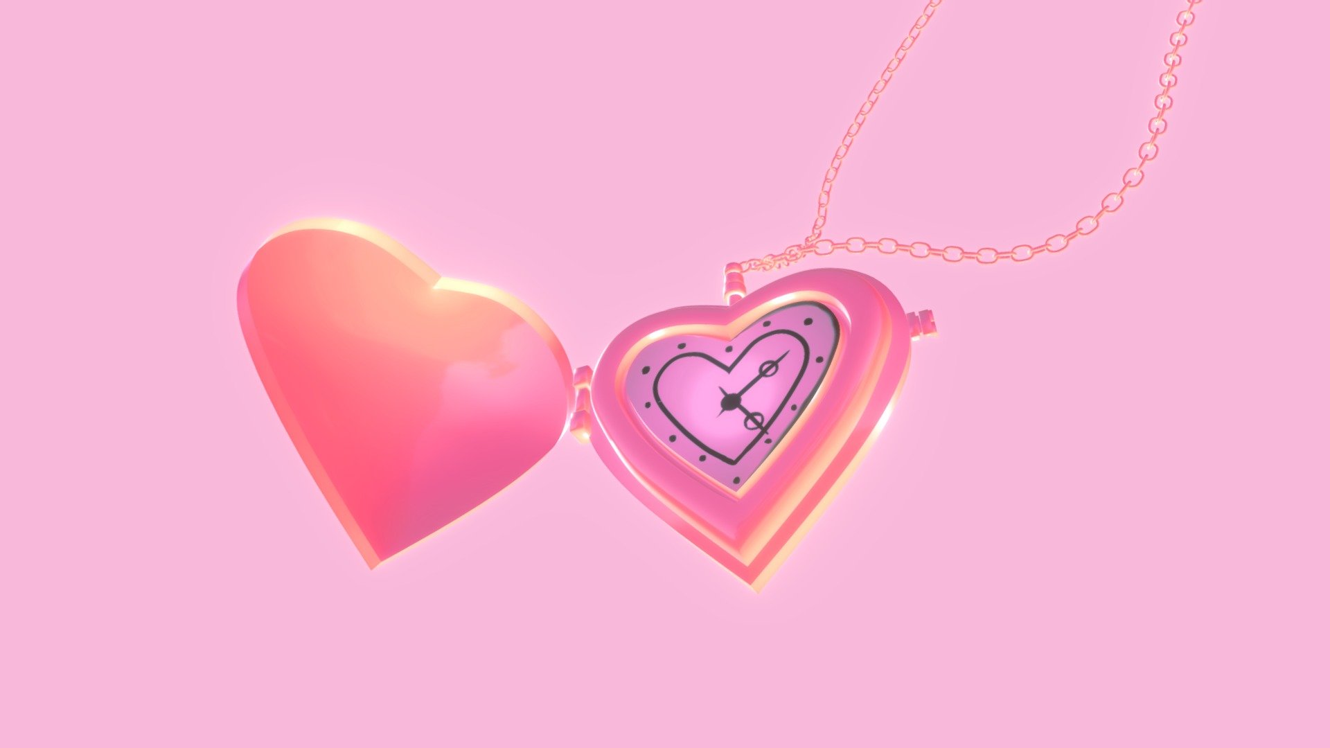 Heart Locket - 3D model by ShemoKam [8606f56] - Sketchfab
