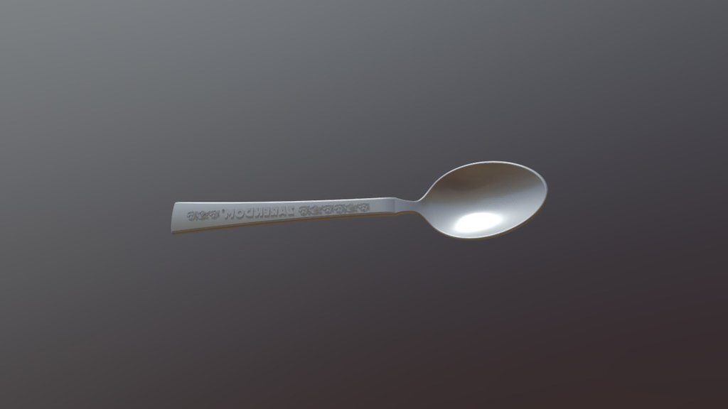 Spoon+logo - 3D model by normabarr [8607631] - Sketchfab