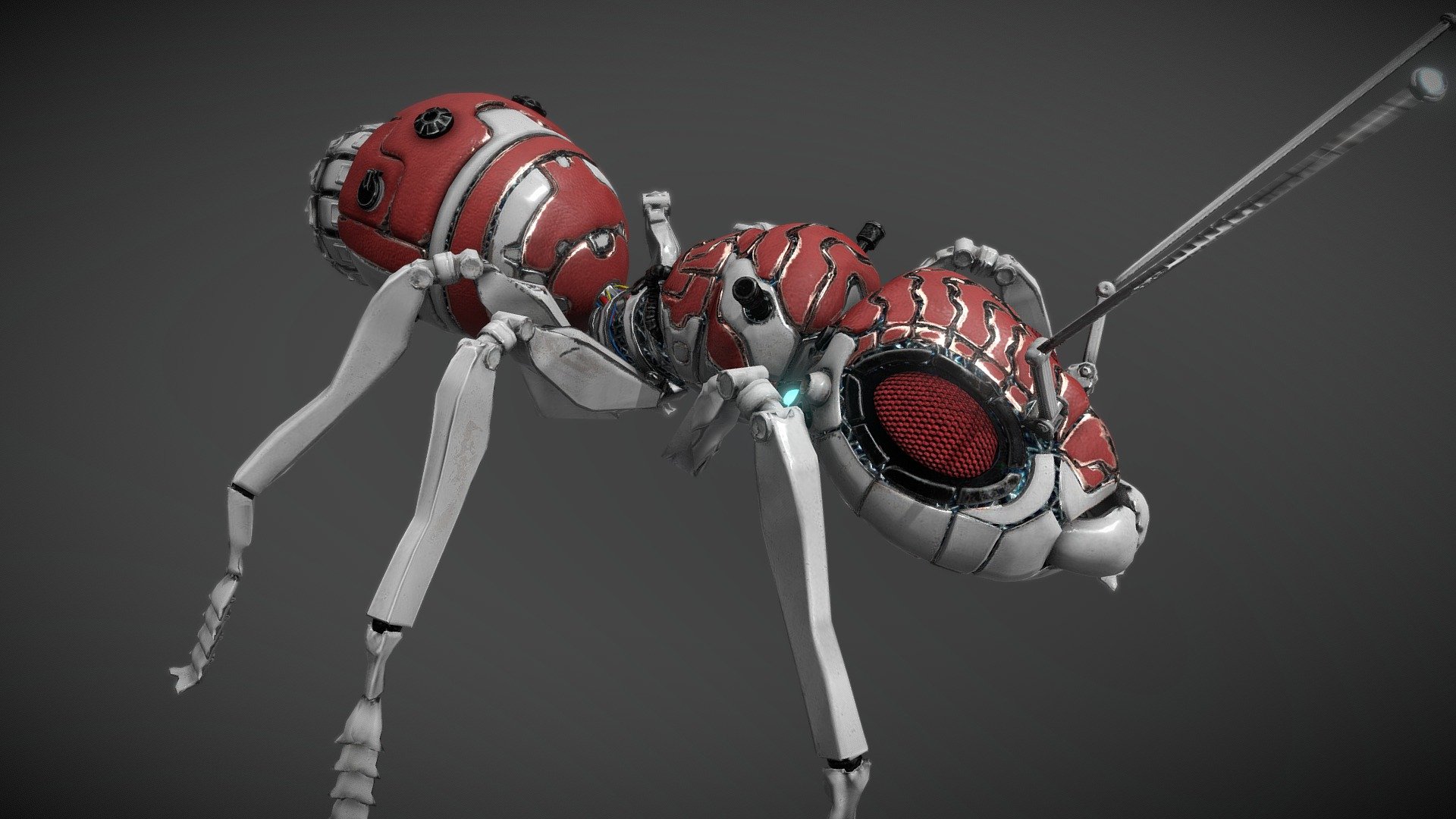 Hard surface Iron Ant - Buy Royalty Free 3D model by paulyang [8607cf5 ...