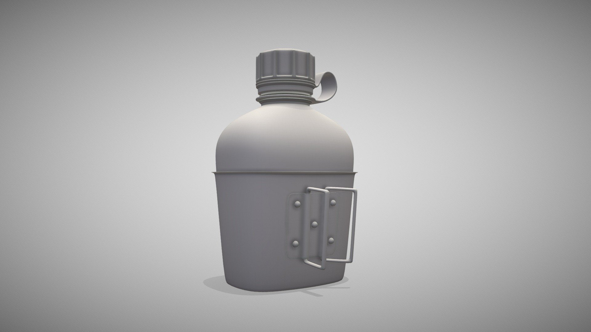 militry_bottel - 3D model by thalerushi [8608381] - Sketchfab