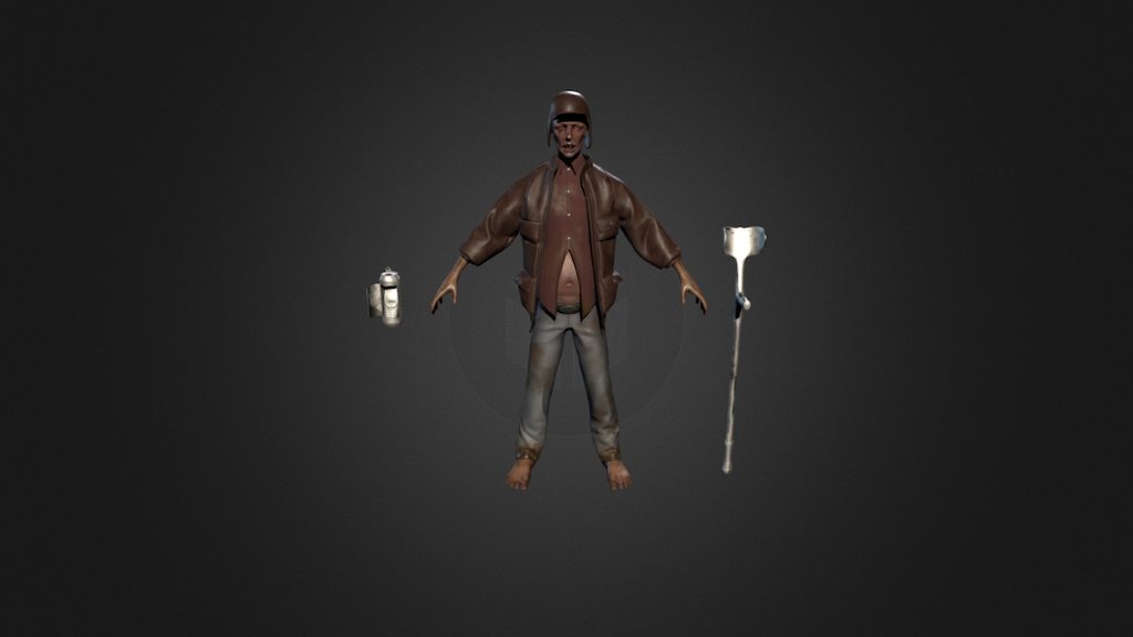 Old Creep - 3D model by rosquist [8608569] - Sketchfab